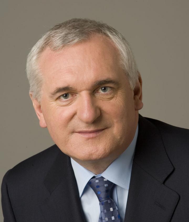 H.E. Mr. Bertie Ahern, Former [IMAGE] | EurekAlert! Science News Releases