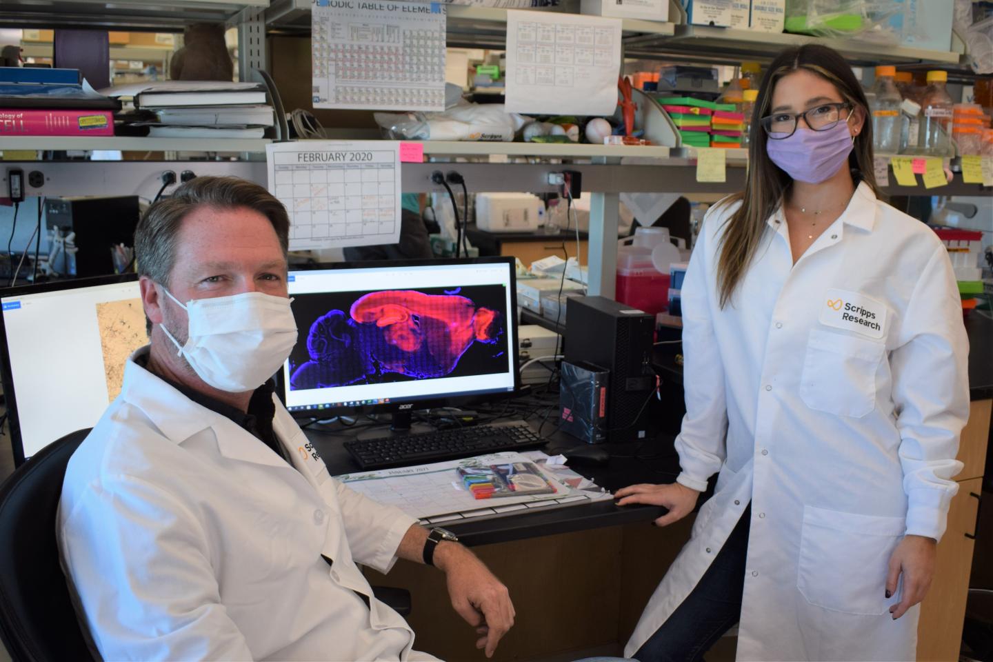 Damon Page, PhD, and graduate [IMAGE] | EurekAlert! Science News Releases