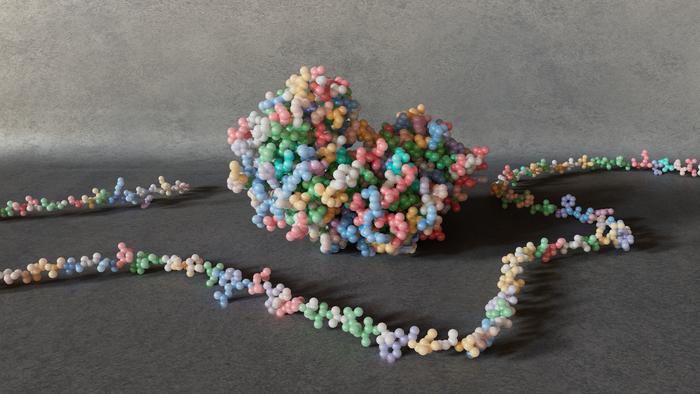 Amino Acid Strand [IMAGE] | EurekAlert! Science News Releases