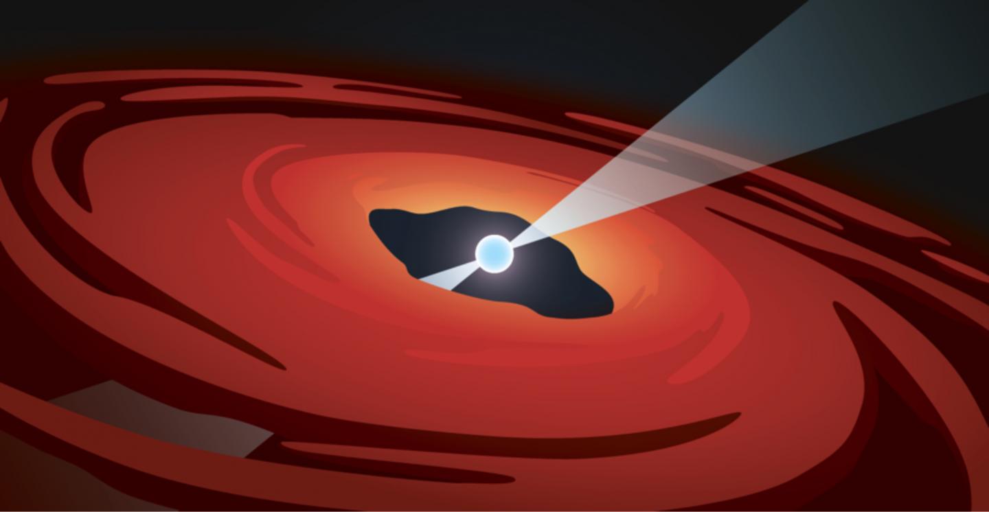 Pulsar and Accretion Disc [IMAGE] | EurekAlert! Science News Releases