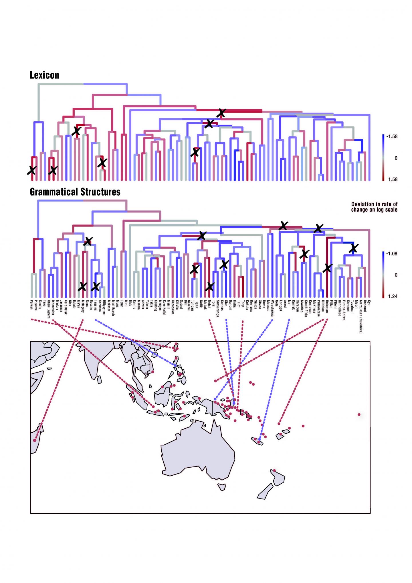Language Map [IMAGE] | EurekAlert! Science News Releases