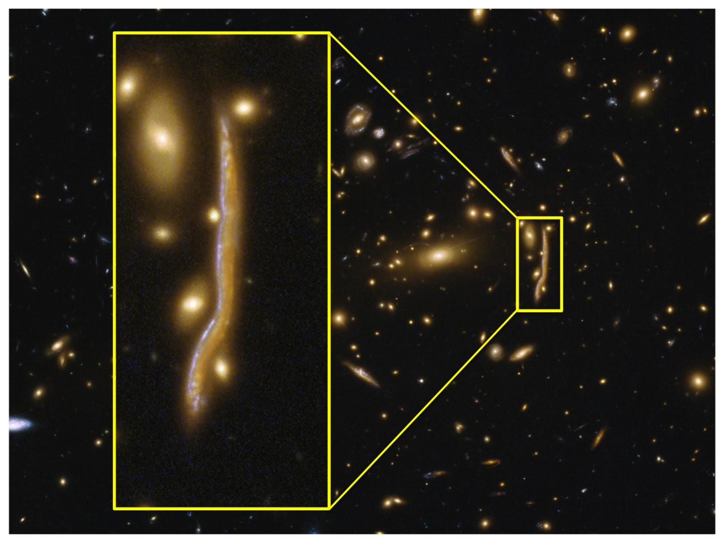The anatomy of a cosmic snake reveals the str | EurekAlert!