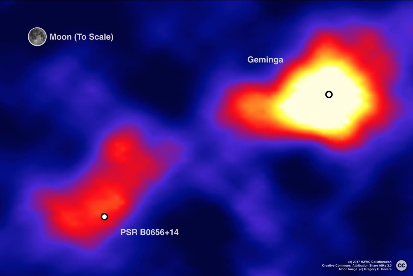 Nearby pulsars: Geminga and PS [IMAGE] | EurekAlert! Science News Releases