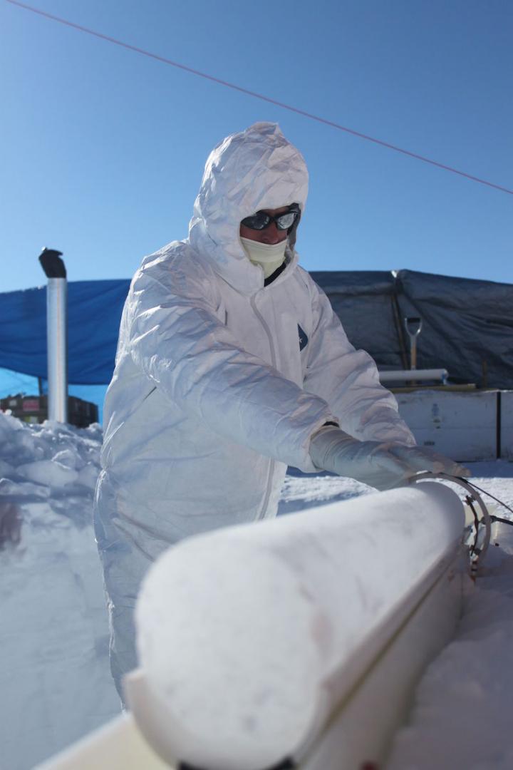 Greenland Ice Core IMAGE EurekAlert Science News Releases