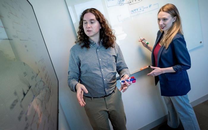 Brian Abraham and Kelsey Maher [IMAGE] | EurekAlert! Science News Releases