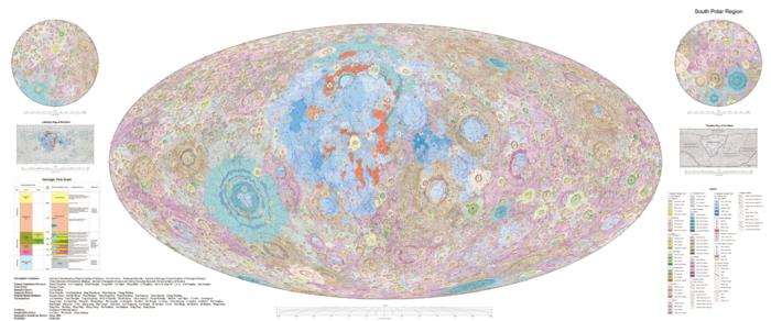 Geologic Map of the Moon [IMAGE] | EurekAlert! Science News Releases