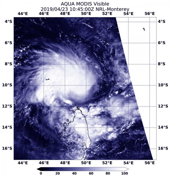 NASA catches formation of Tropical Cyclone Ke | EurekAlert!
