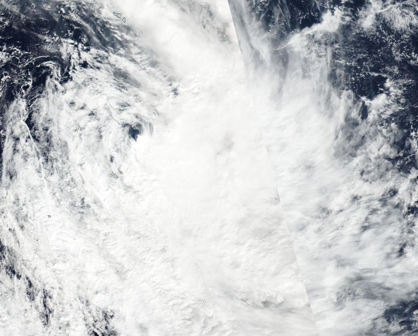 NASA finds wind shear slamming Tropical Cyclo | EurekAlert!