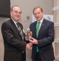 Adrian Raftery receives Ireland's St. Patrick | EurekAlert!