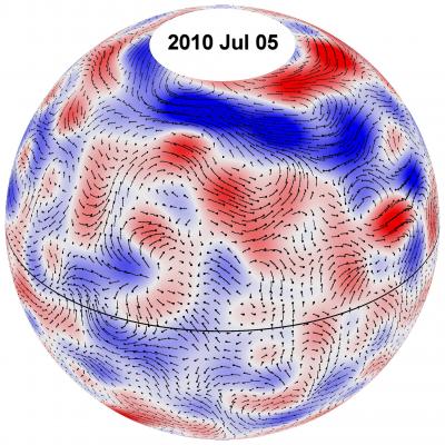 Beyond Supergranules: Giant Cells Seen on the | EurekAlert!