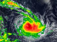 NASA finds heavy rainfall around Tropical Cyc | EurekAlert!