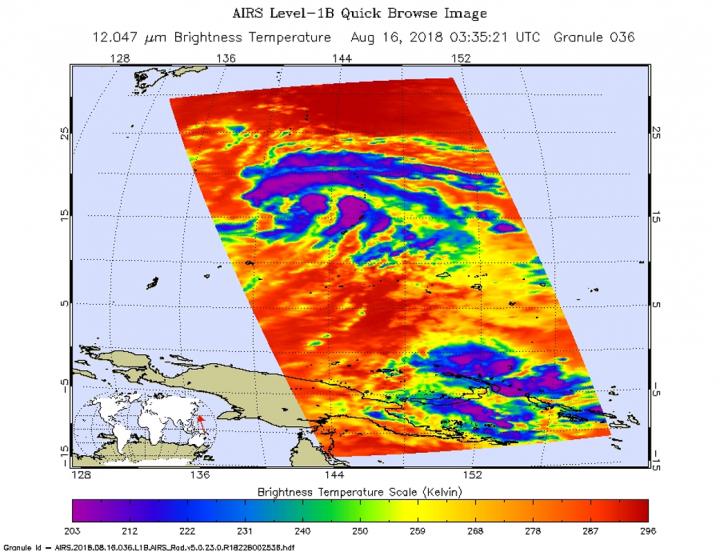 Satellite Data on Soulik [IMAGE] | EurekAlert! Science News Releases
