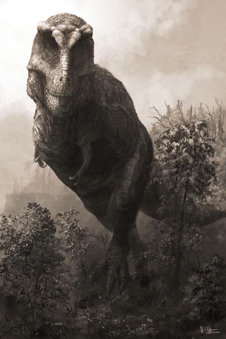 Giant T-rex (Mark Witton) [IMAGE] | EurekAlert! Science News Releases