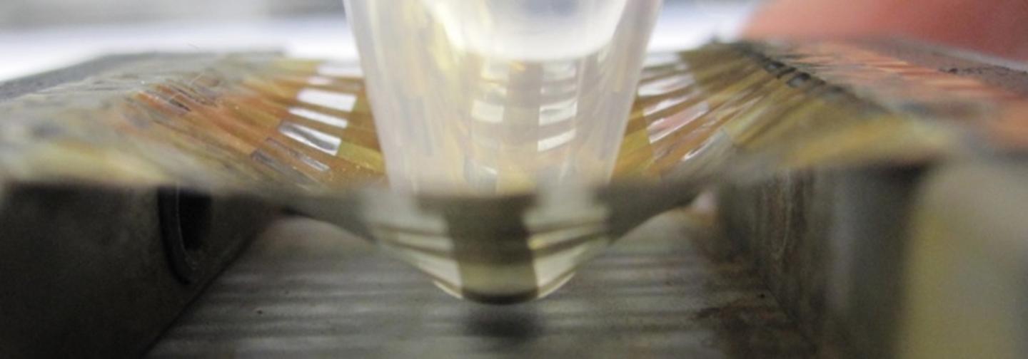 Thin Film Sensor Stretches and [IMAGE] | EurekAlert! Science News Releases