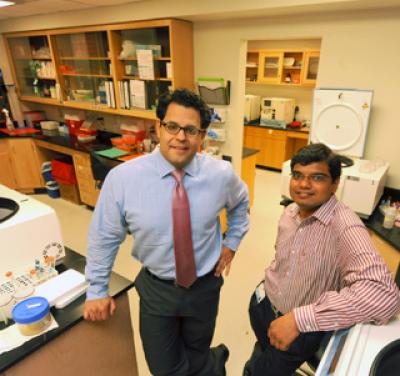 Drs. Norman Pollock and Samip [IMAGE] | EurekAlert! Science News Releases