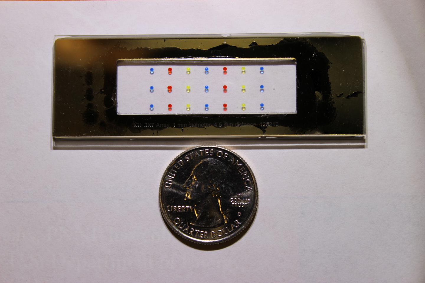 NanoPOTS Chip [IMAGE] | EurekAlert! Science News Releases