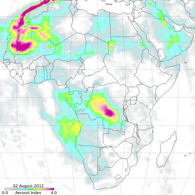 Suomi NPP Captures Smoke Plume Images from Af | EurekAlert!