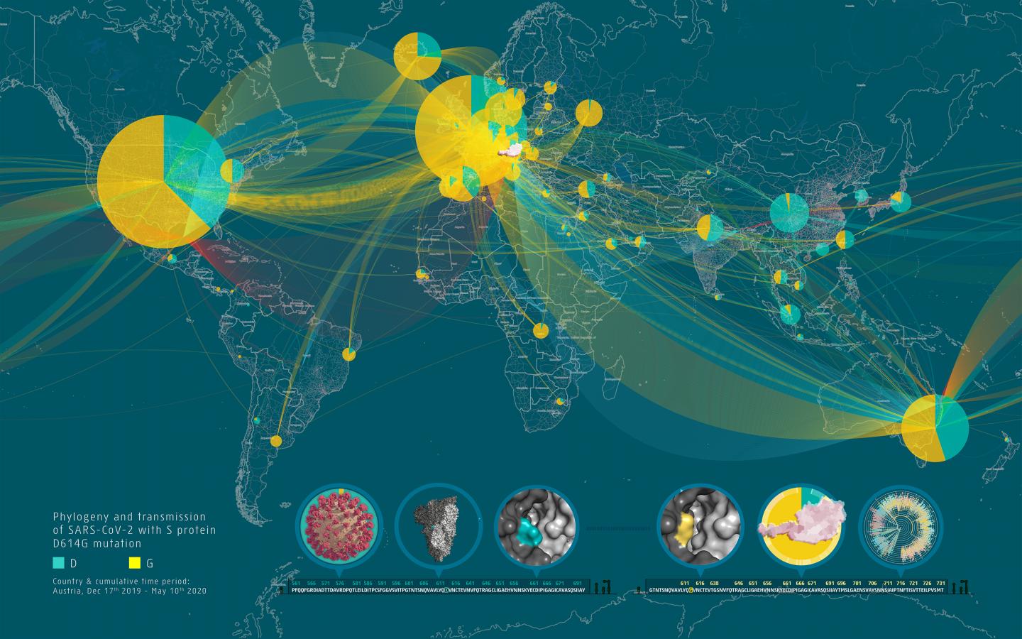 Global SARS-CoV-2 Transmission [IMAGE] | EurekAlert! Science News Releases