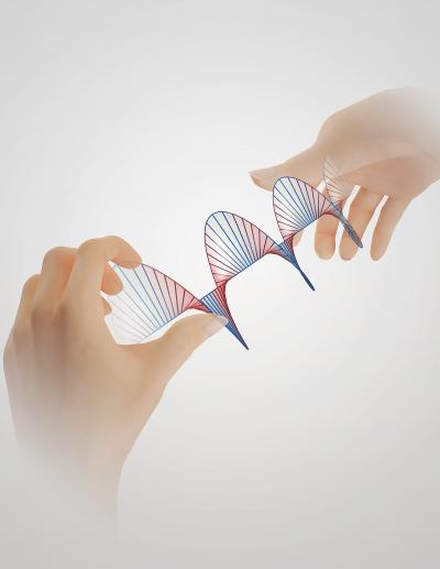 Tightly Wound Corkscrew Light [IMAGE] | EurekAlert! Science News Releases