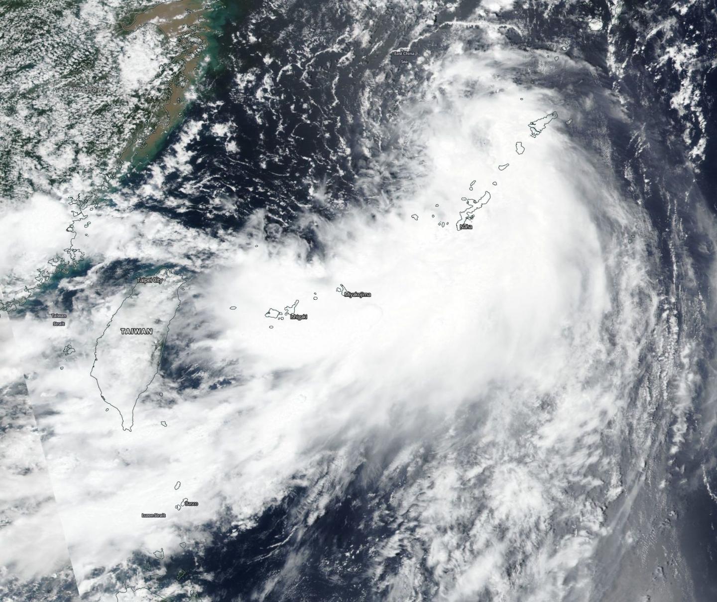 Suomi NPP Image of Rumbia [IMAGE] | EurekAlert! Science News Releases
