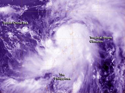 MODIS Sees Cimaron [IMAGE] | EurekAlert! Science News Releases
