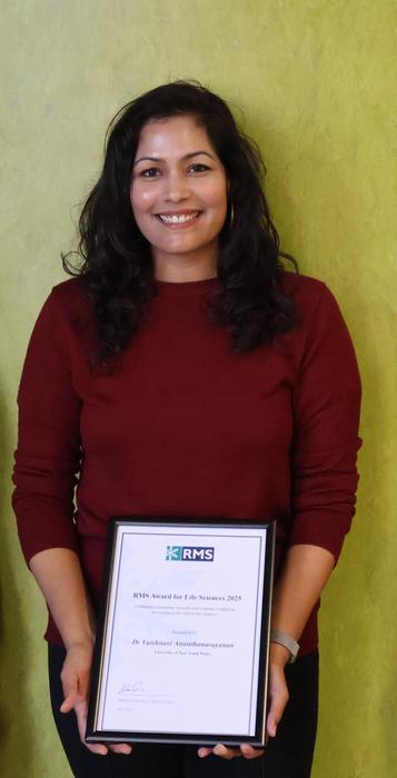 Dr Vaishnavi Ananthanarayanan [IMAGE] | EurekAlert! Science News Releases