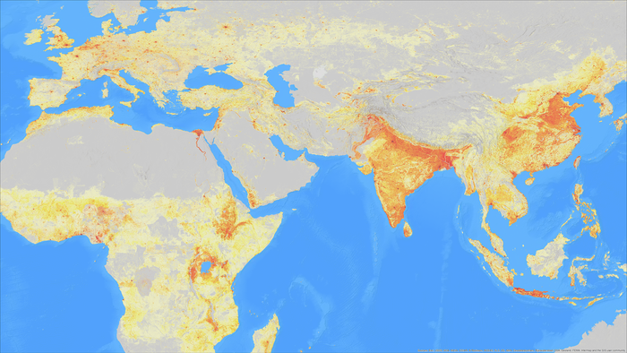 Public release of ORNL global population dist | EurekAlert!