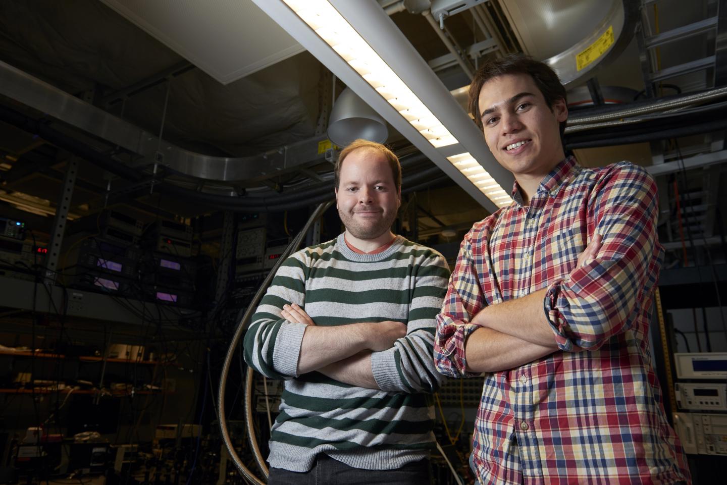 Andrew Yeats and Peter Mintum, [IMAGE] | EurekAlert! Science News Releases