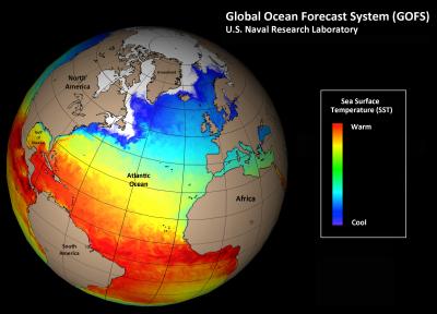 Navy transitions global ocean forecast system | EurekAlert!