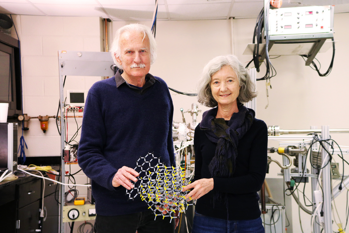 Walter de Heer and Claire Berg [IMAGE] | EurekAlert! Science News Releases