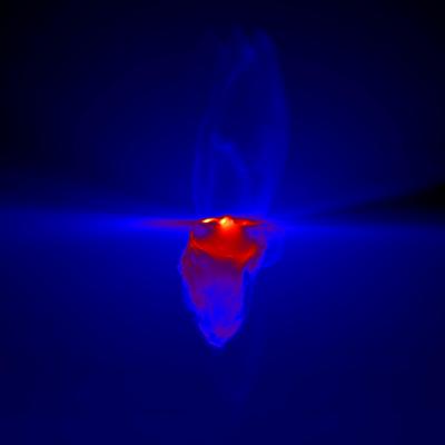 Massive Star Simulation [IMAGE] | EurekAlert! Science News Releases