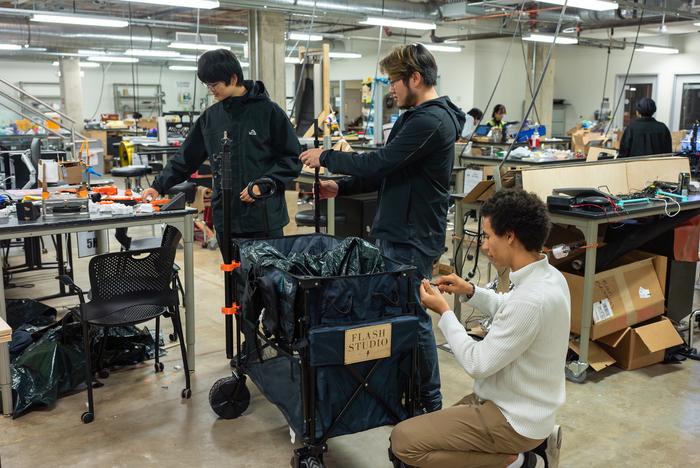 students working on prototype [IMAGE] | EurekAlert! Science News Releases