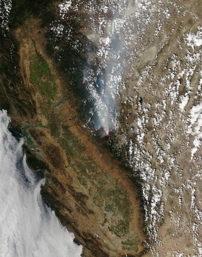 Rim Fire update Aug. 29, 2013 | EurekAlert!