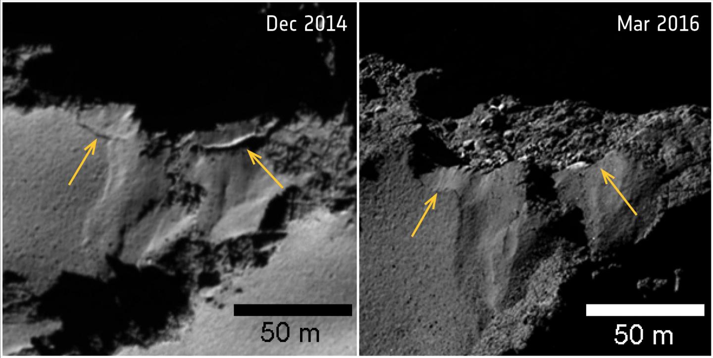 Cliff Collapse [IMAGE] | EurekAlert! Science News Releases