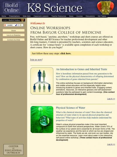 Biology Web Sites Tapped for Prestigious Scie | EurekAlert!