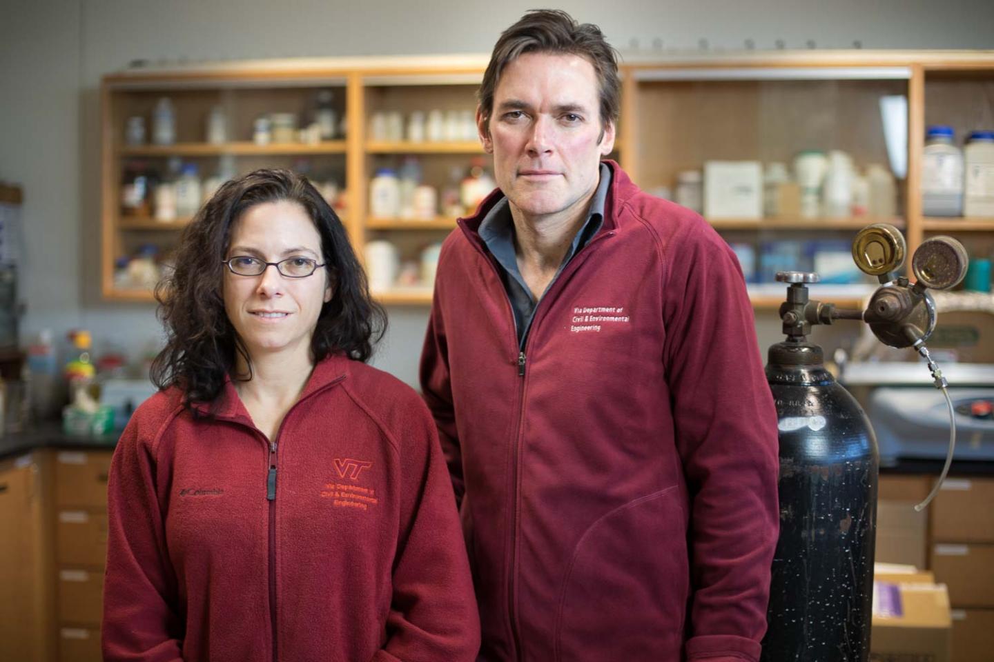 Amy Pruden and Marc Edwards. [IMAGE] | EurekAlert! Science News Releases
