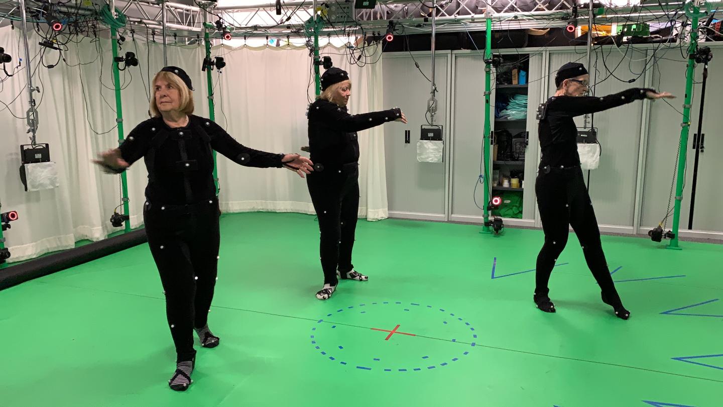 Volunteers In The Motion Captu IMAGE EurekAlert Science News Releases