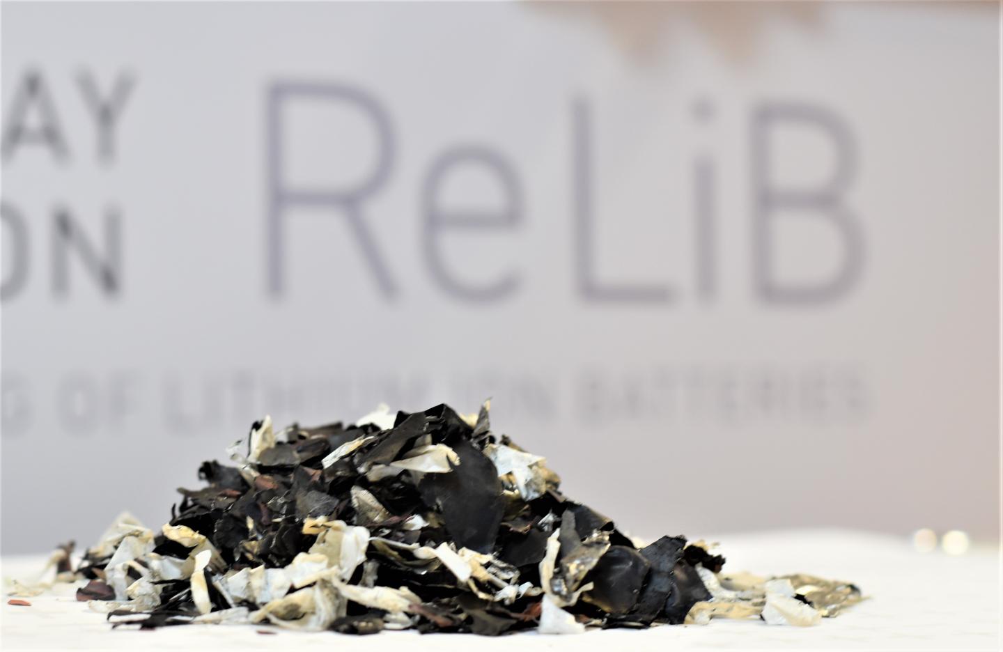 Shredded Lithium Ion battery m [IMAGE] | EurekAlert! Science News Releases