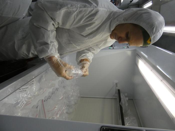 Operating a clean lab on board [IMAGE] | EurekAlert! Science News Releases