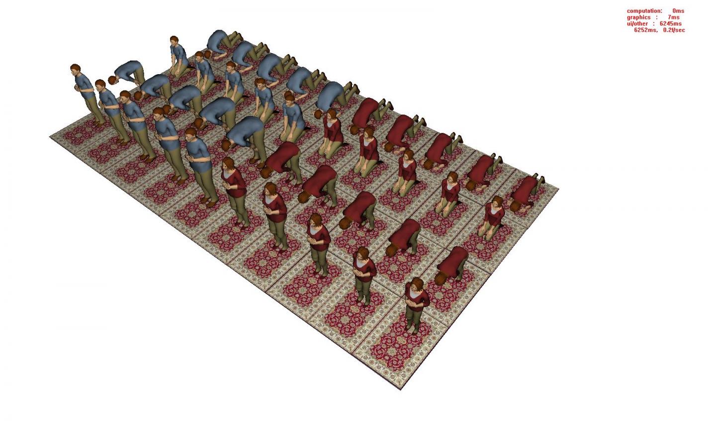 Proper movements in Muslim prayer ritual can | EurekAlert!