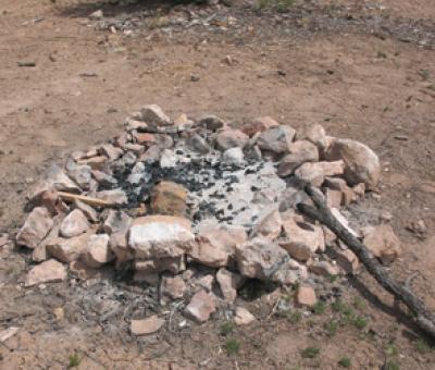 Camp Fire of Prehistoric Puebl [IMAGE] | EurekAlert! Science News Releases