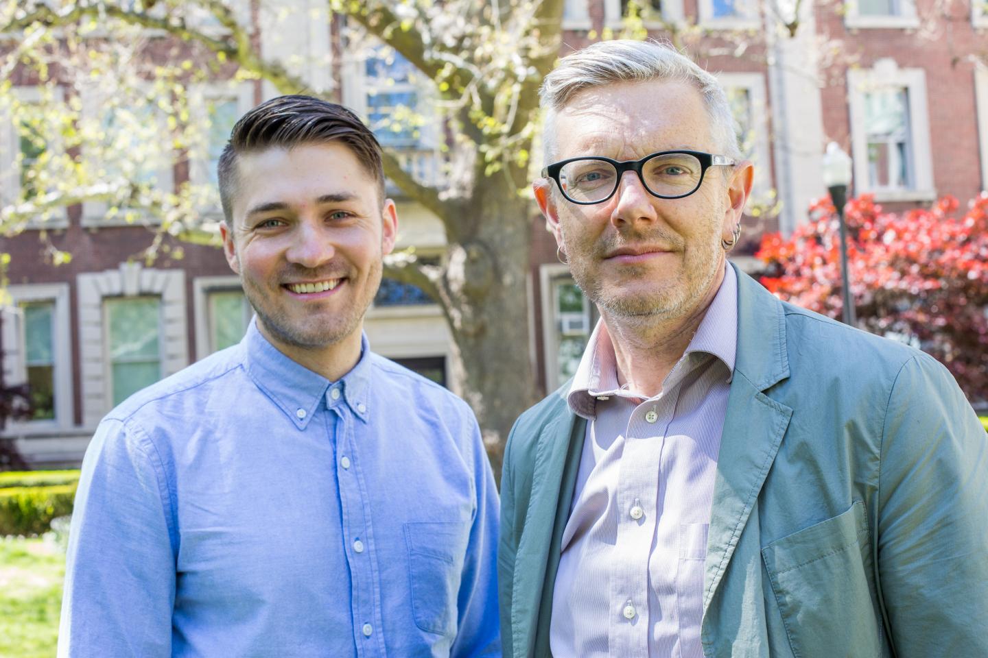 Benjamin Frandsen and Simon Bi [IMAGE] | EurekAlert! Science News Releases