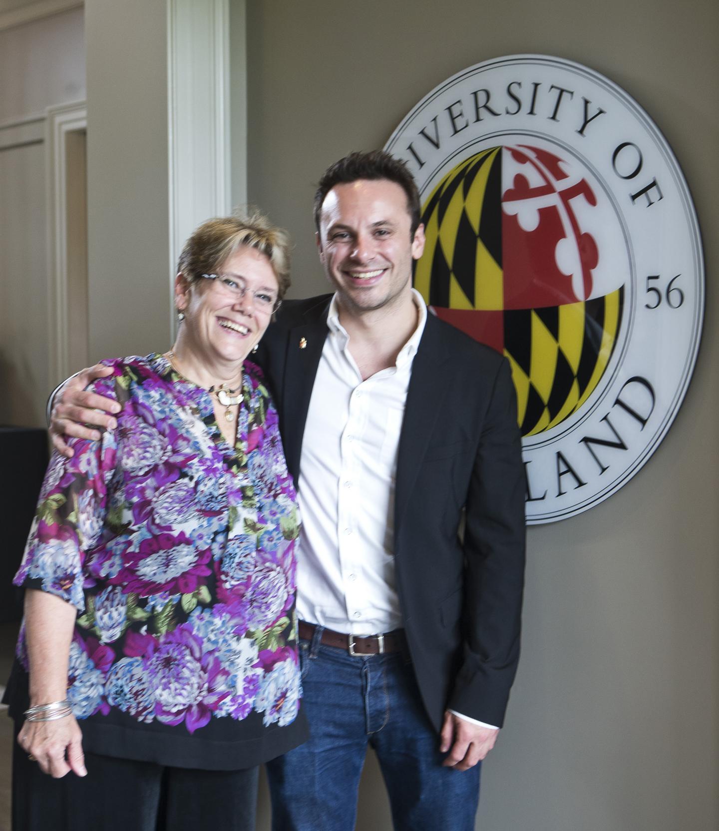 Brendan Iribe and Elizabeth St [IMAGE] | EurekAlert! Science News Releases