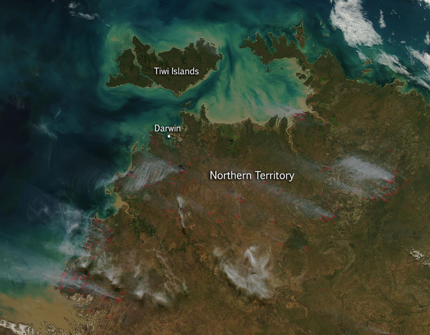 Bushfires Take Over in the Northern Territory | EurekAlert!