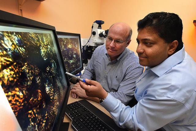 Dr. John Morgan and Dr. Bobby [IMAGE] | EurekAlert! Science News Releases