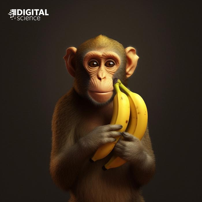 A visible monkey with two bana [IMAGE] | EurekAlert! Science News Releases