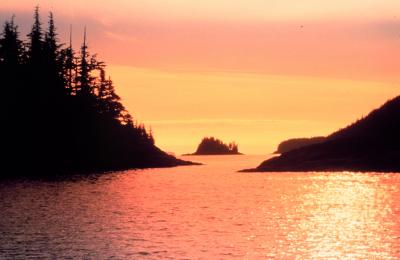 Sunset in Prince William Sound [IMAGE] | EurekAlert! Science News Releases