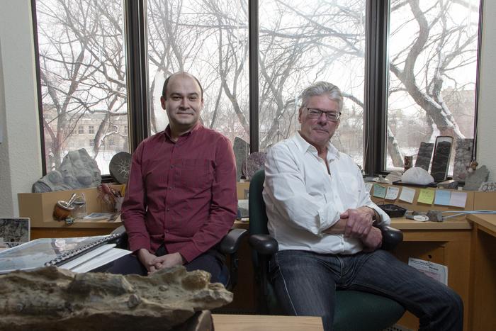 Colin Sproat (left) and Brian [IMAGE] | EurekAlert! Science News Releases