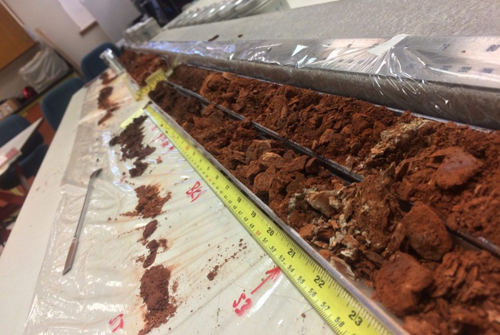 Soil core sample [IMAGE] | EurekAlert! Science News Releases