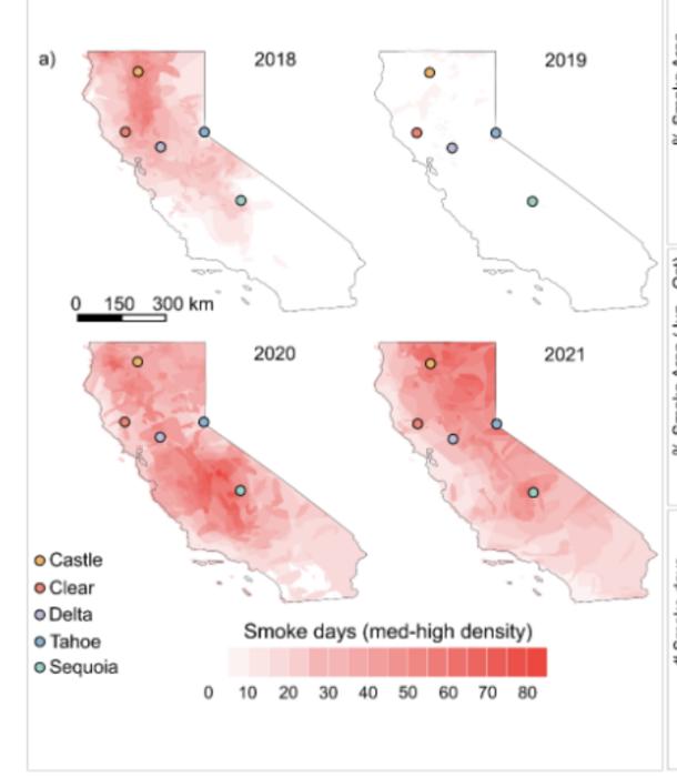 California smoke cover graphic [IMAGE] | EurekAlert! Science News Releases